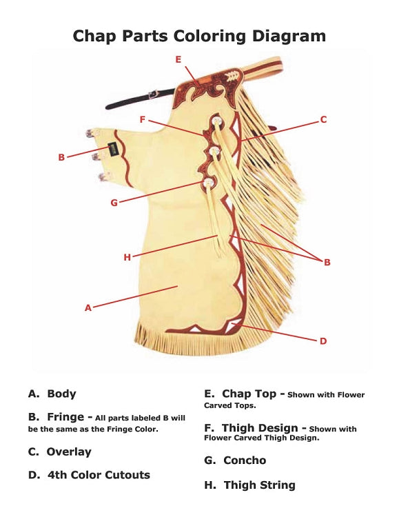 Rodeo Chaps, Chinks & Shotgun Chaps | Made in USA - Rodeo Hard